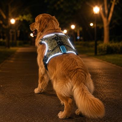 China Padded No Pull Dog Harness Soft Material Prevents Chafing Adjustable Straps Durable Construction Suitable for All Breeds for sale