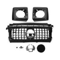 China TUNING PRODUCTS ABS Gloss Black Front Bumper Grille For Mercedes Benz G Class W464 2019 for sale
