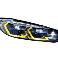 China Lemon Yellow Daytime Running Light for BMW CSL DRL M3 M4 G80 G82 12V Car Accessories for sale