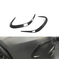China Carbon Fiber Rear Bumper Fins Vents for Mercedes Benz C217 S500 S63 S65 AMG 2014-2018 for sale
