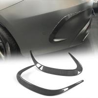 China Carbon Fiber Rear Bumper Fins Vents for Mercedes Benz C217 S500 S63 S65 AMG 2014-2018 for sale