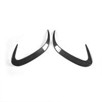 China Carbon Fiber Rear Bumper Fins Vents for Mercedes Benz C217 S500 S63 S65 AMG 2014-2018 for sale
