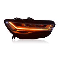 China Modified Spare Parts LED Headlamp Front Headlights for A6L 12-18 Car Fitment Audi for sale