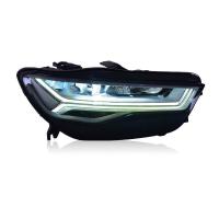 China Modified Spare Parts LED Headlamp Front Headlights for A6L 12-18 Car Fitment Audi for sale