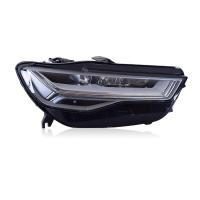 China Modified Spare Parts LED Headlamp Front Headlights for A6L 12-18 Car Fitment Audi for sale