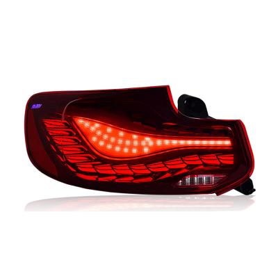 China Modified Double Dragon Scale Taillights for BMW 2 Series 14-20 Models M2C F22 F23 F87 for sale
