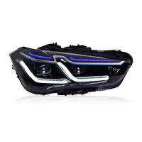 China Purpose LED Headlights For BMW X1 16-19 Running Water Turn Signal For Retrofit/Upgrade for sale