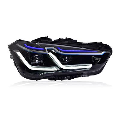 China Purpose LED Headlights For BMW X1 16-19 Running Water Turn Signal For Retrofit/Upgrade for sale