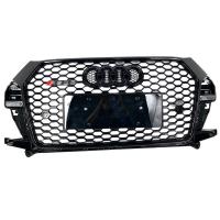 China Exterior Accessories Black Car Grille Replacement with 125*25*54 cm Compatibility for sale