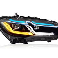 China Modified LED Daytime Running Light LED Turn Signal LED Headlight Assembly F15 14-18 BMW X5 for sale