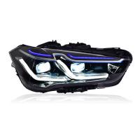 China Automotive Accessories LED Car Headlights Dynamic Signal Light For Bmw X1 16-19 2013-2020 for sale