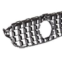 China ABS Front Bumper Mesh Grill GT Type Car Front Grille Grill For C-CLASS W205 2014-2018 for sale