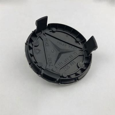 China Tested 75Mm Car Wheel Center Hub Badge Cover For Mercedes Benz W205 W204 W203 W212 W211 W213 W210 W164 A1714000025 for sale
