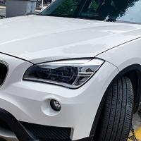 China Modified Spoon Angel Eye Daytime Running Light Headlight Assembly for BMW X1 11-15 Years for sale