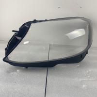 China Other Style Auto Parts Black Border Transparent Headlight Lens Cover For Mercedes Benz for sale
