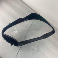 China Other Style Auto Parts Black Border Transparent Headlight Lens Cover For Mercedes Benz for sale