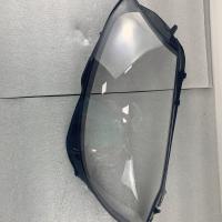 China Other Style Auto Parts Black Border Transparent Headlight Lens Cover For Mercedes Benz for sale