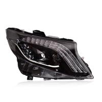 China 12V LED Headlight Assembly for Mercedes-Benz Vito Modified Maybach Style DRL Included for sale