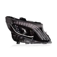 China 12V LED Headlight Assembly for Mercedes-Benz Vito Modified Maybach Style DRL Included for sale