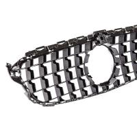 China Uv Coated Silver/Black Custom Bumper Grill for Mercedes Benz W205 C Class 2014-2018 for sale