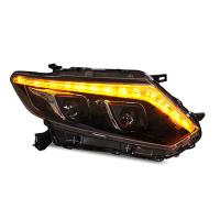 China 14-16 X-Trail LED Car Headlights Modified Front Lamp Streamer Turn Signal Head Lamps for sale