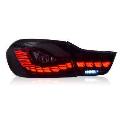 China 12V Tail Light Dragon Scale Style Led Retrofit Rear Lamp Dynamic Light For Bmw 4 Series F32 for sale