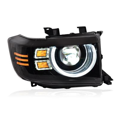 China LC71 Modified LED Daytime Running Lights For Toyota Land Cruiser Headlight Assembly for sale