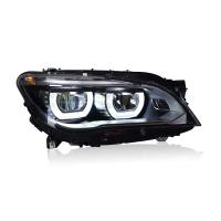 China OE No. / Year Other 09-15 F02 BMW 7 Series Modified Angel Eye LED DRL Headlight Assembly for sale