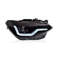 China Flowing Steering LED Headlight Assembly for BMW 1 Series 12-15 Modified Daytime Running Light for sale
