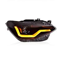 China Flowing Steering LED Headlight Assembly for BMW 1 Series 12-15 Modified Daytime Running Light for sale