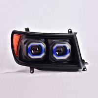 China Modified LED Lens Daytime Running Light Headlight Assembly for Toyota Land Cruiser LC100 for sale
