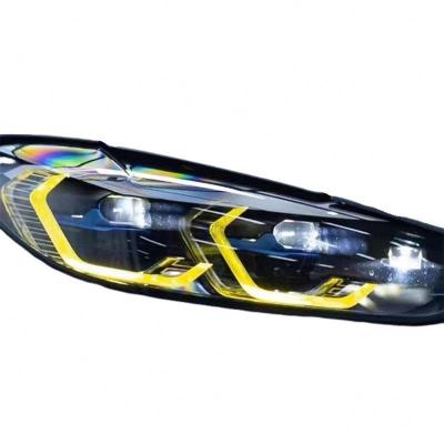 China Auto Car Accessories For BMW CSL DRL M3 M4 G80 G82 Daytime Running Light Lemon Yellow for sale