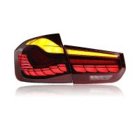 China BMW 3 Series F30 Modified Dragon Scale LED Water Steering Tail Light Assembly 13-18 for sale