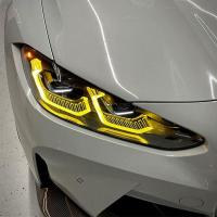 China Auto Car Accessories For BMW CSL DRL M3 M4 G80 G82 Daytime Running Light Lemon Yellow for sale