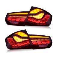 China BMW 3 Series F30 Dragon Scale LED Rear Lamp 2013-2019 M3 320 325i Tail Light Lamp for sale