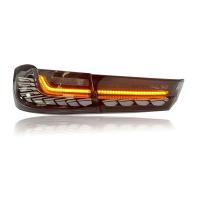 China LED Car Taillight For BMW 3 Series G20 G28 With DRL Signal And Dragon Scale Tail Lamp for sale