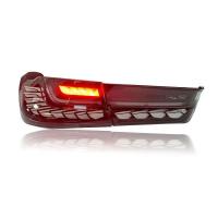 China LED Car Taillight For BMW 3 Series G20 G28 With DRL Signal And Dragon Scale Tail Lamp for sale