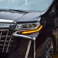 China Car Model Toyota Alphard Car Fitment Other Upgrade Car Light Accessories Led Head Lamp for sale