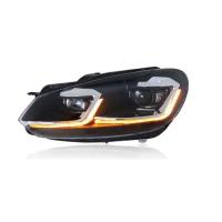 China LED Head Lamps For Volkswagen Golf 6 Mk6 Headlights Assembly Modify OE No. / 2008-2012 for sale