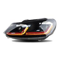 China LED Headlights For Volkswagen Golf 6 Headlamp Assembly Upgraded Running Lamp Car Parts for sale