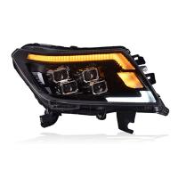 China NP300 Modified Daytime Running Light LED Lens Headlight Assembly for NAVARA 14-22 for sale
