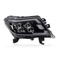 China NP300 Modified Daytime Running Light LED Lens Headlight Assembly for NAVARA 14-22 for sale