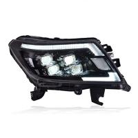China LED Headlights for Nissan Navara NP300 Frontier Dynamic Signal 14-22 Head Lamp Car Lights for sale