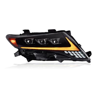 China 12V Headlight Assembly Retrofit Led Daily Running Light Water Steering Signalsuitable For Toyota Venza for sale
