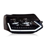 China VW Transporter Caravelle 2011-2015 T5 Full LED Headlights with Moving Turning Signal for sale