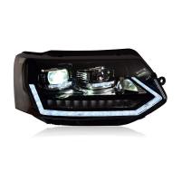 China VW Transporter Caravelle 2011-2015 T5 Full LED Headlights with Moving Turning Signal for sale