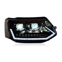China VW Transporter Caravelle 2011-2015 T5 Full LED Headlights with Moving Turning Signal for sale