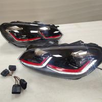 China Xenon/LED Upgrade Golf Headlight for VW Volkswagen Golf 6 2009-2013 Head Lamp Head Light for sale
