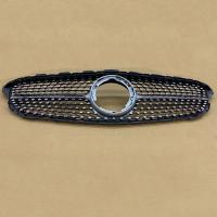 China Silver Black Plastic Car Front Bumper Diamond Grille for Mercedes W205 OEM 2058881260 for sale