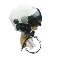 China GD-K01-S6 and GD-G-S6 Paramotor helmet with intercom Paratrike intercom systercom autogyro helmet Open Cockpits helmet for sale